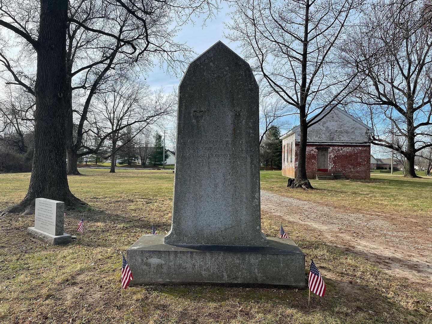 The First Pearl Harbor Memorial